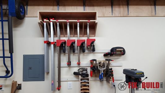 Space Saving Clamp Storage Rack : 5 Steps (with Pictures) - Instructables