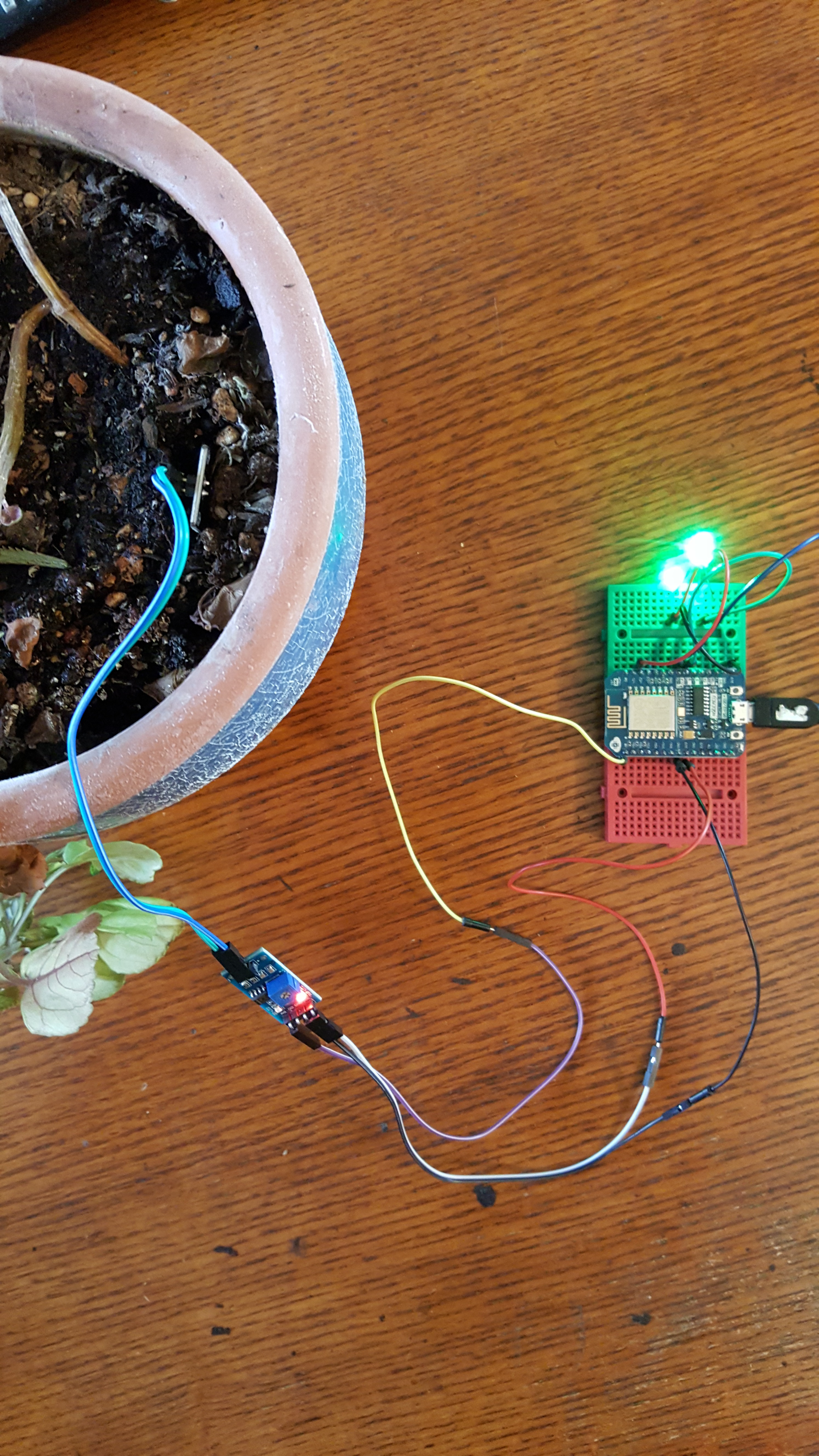 ESP8266 Soil Moisture Sensor With Arduino IDE : 4 Steps (with Pictures ...
