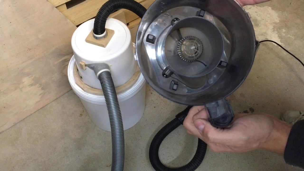 DIY: Cyclone Dust Separator From Two Buckets : 8 Steps (with Pictures ...