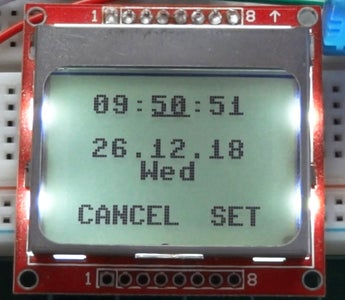 Arduino Datalogger With RTC, Nokia LCD and Encoder : 4 Steps - Instructables