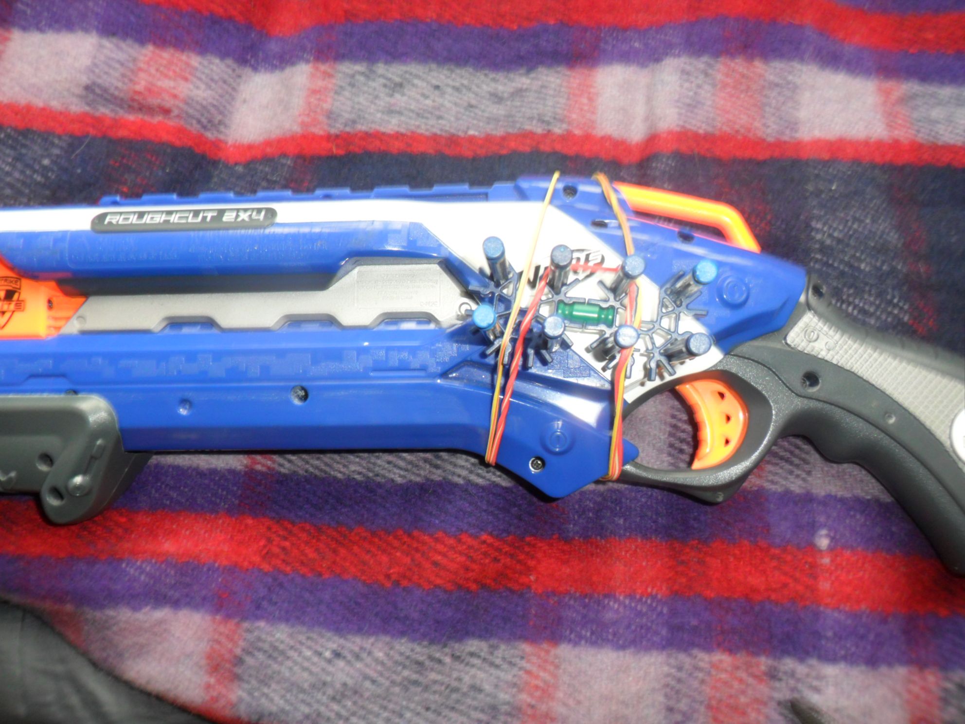 Detachable Nerf Roughcut Ammo Holder : 3 Steps - Instructables