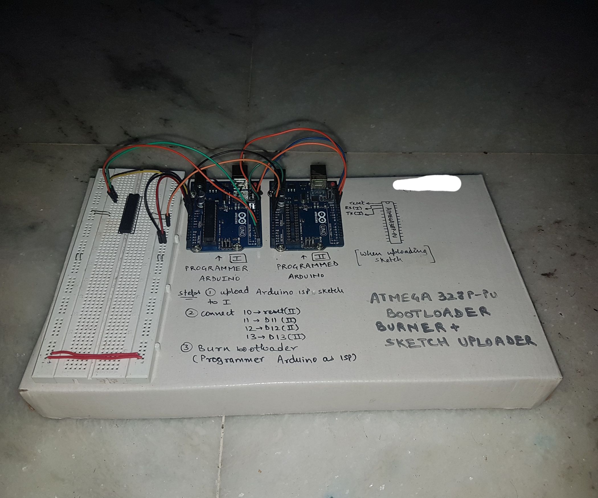 Standalone ATmega328p (using Internal 8 MHz Clock) : 4 Steps ...