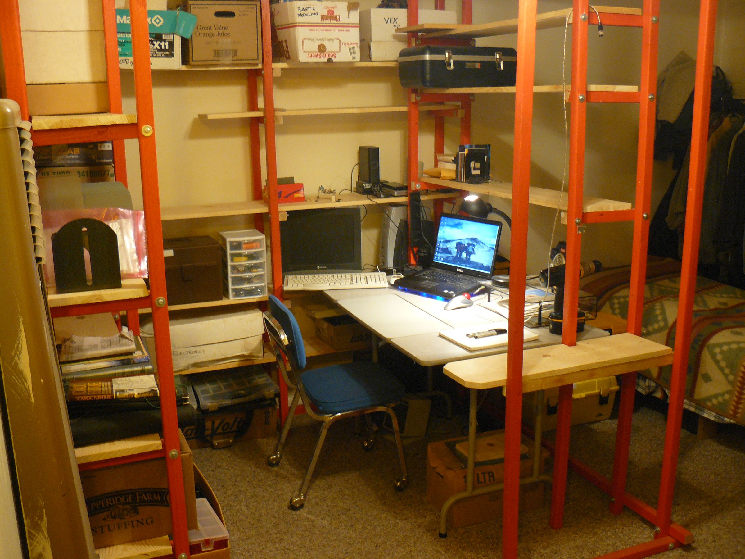 The Perfect Instructable-building Man-Cave Cubicle! (with Pictures ...