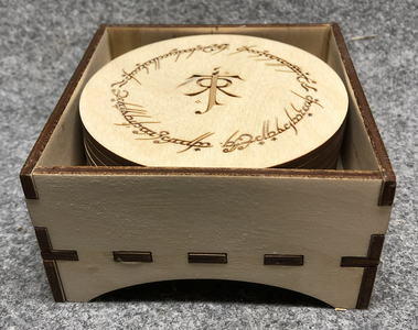 Drink Coasters With a Tolkien or Zelda Theme : 4 Steps - Instructables