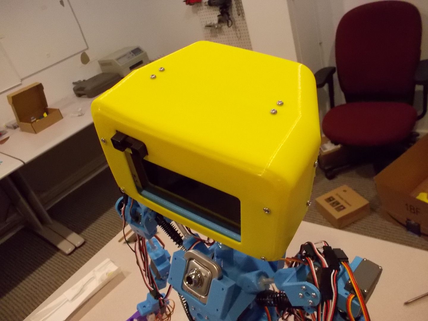 ASPIR: Full-Size 3D-Printed Humanoid Robot : 80 Steps (with Pictures ...