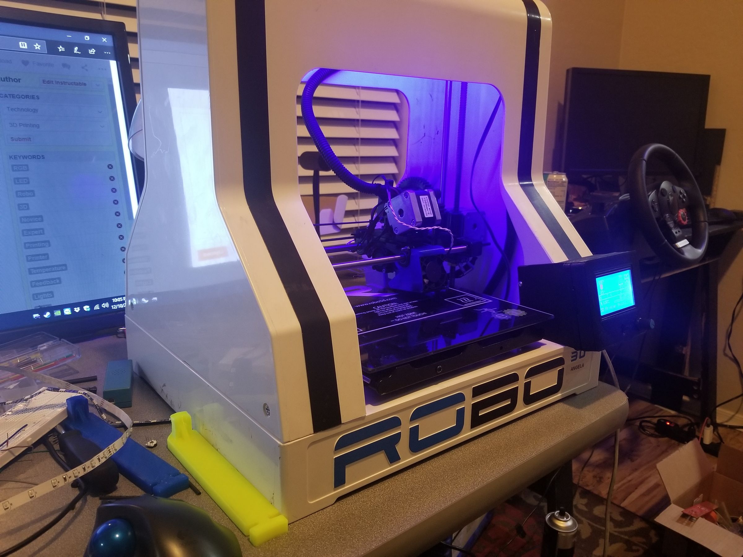 3D Printer RGB LED Feedback : 10 Steps (with Pictures) - Instructables