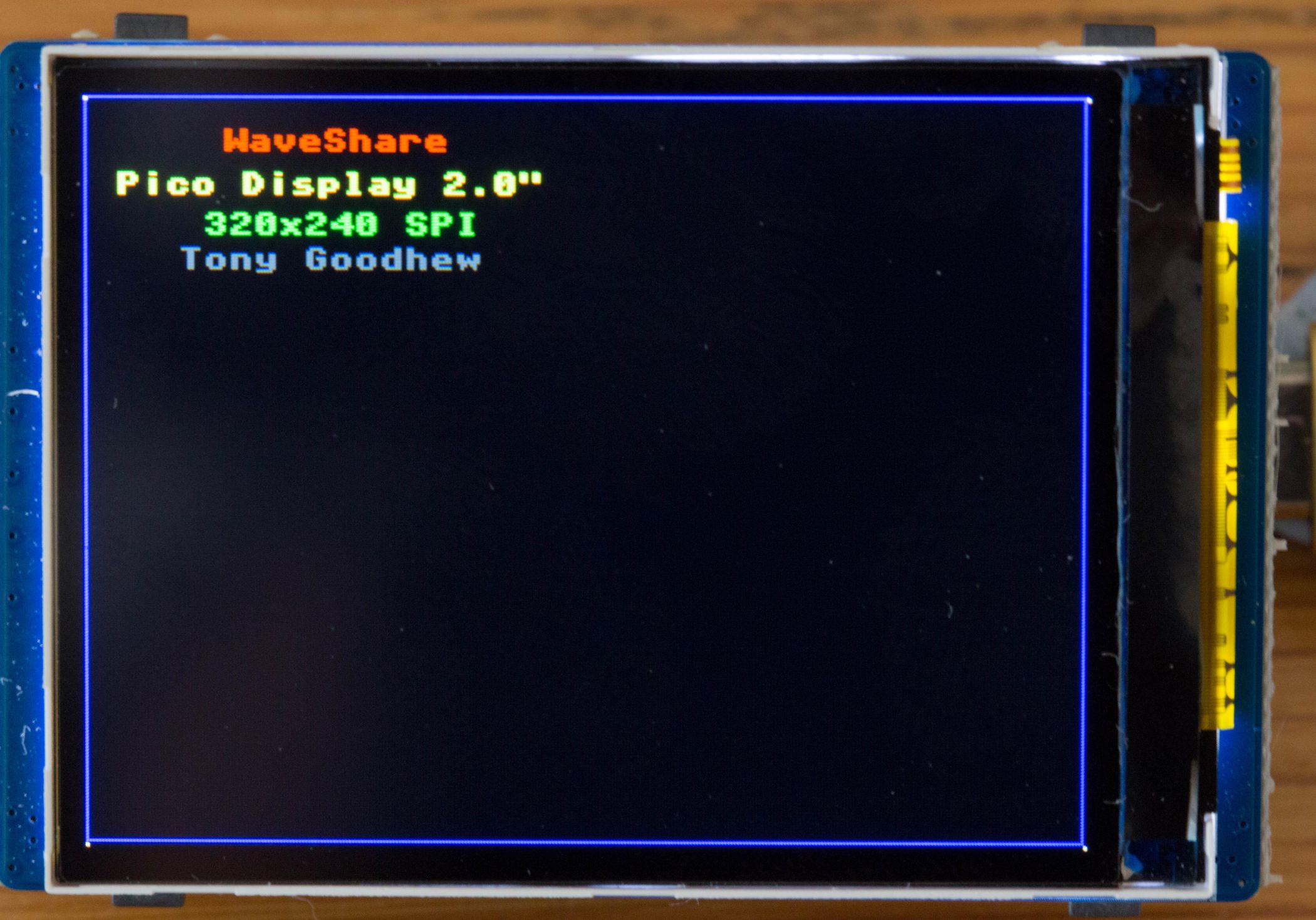 WaveShare 2" IPS LCD Display for Raspberry Pi Pico (320x240) Workout ...