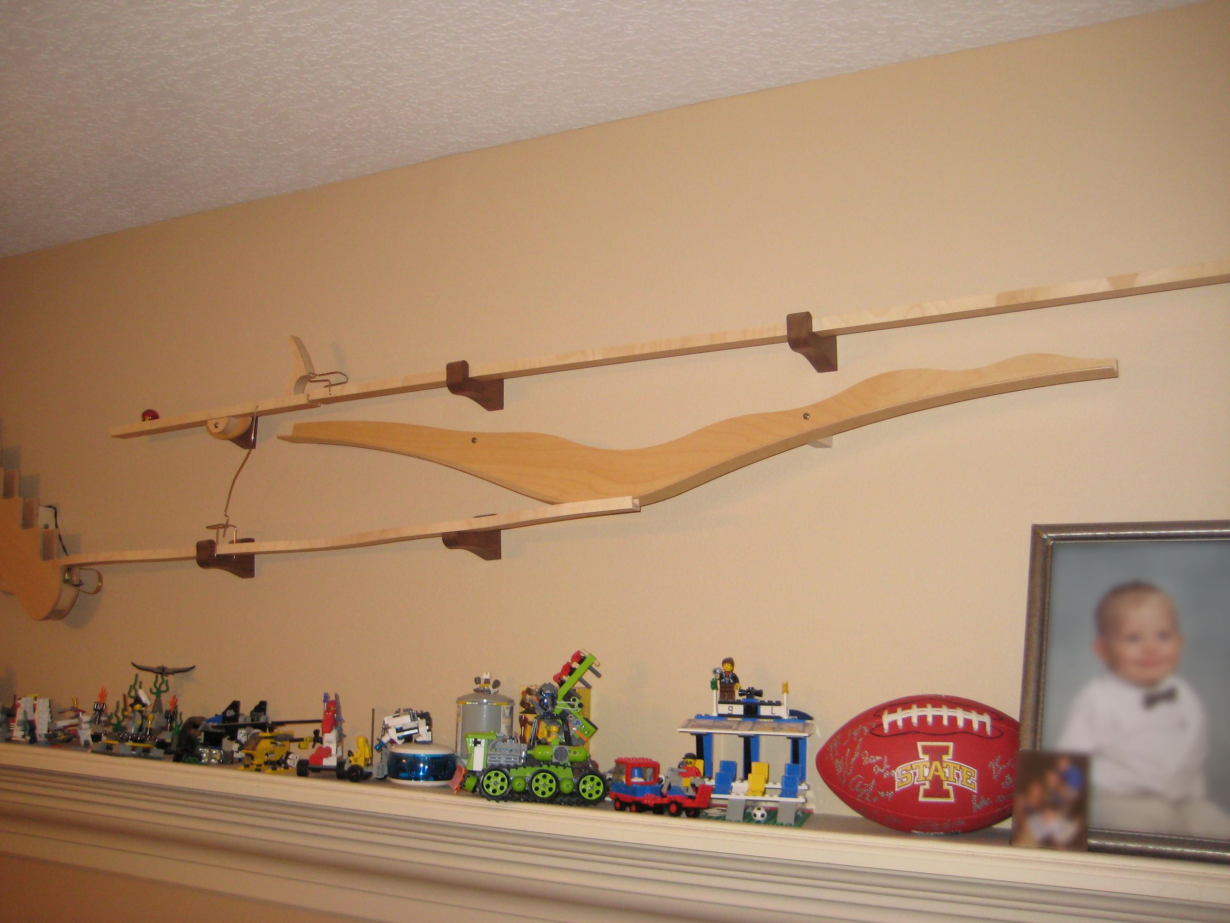 Kinetic Marble Track Around the Top of a Room : 9 Steps (with Pictures ...