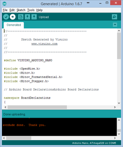 Arduino Nano and Visuino: Control Stepper Motor With Buttons : 12 Steps ...