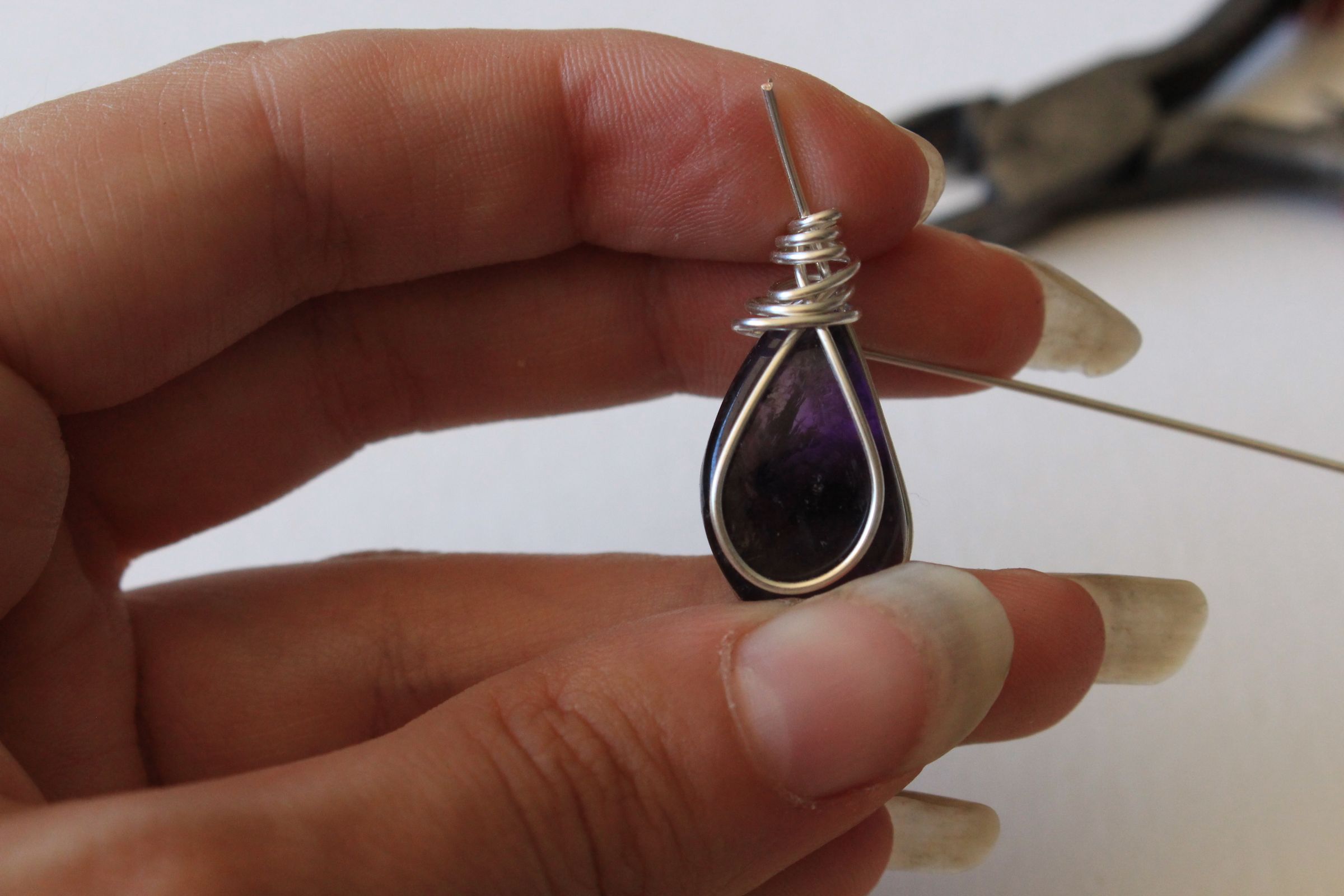 Wire Wrapped Stone Pendants : 11 Steps (with Pictures) - Instructables