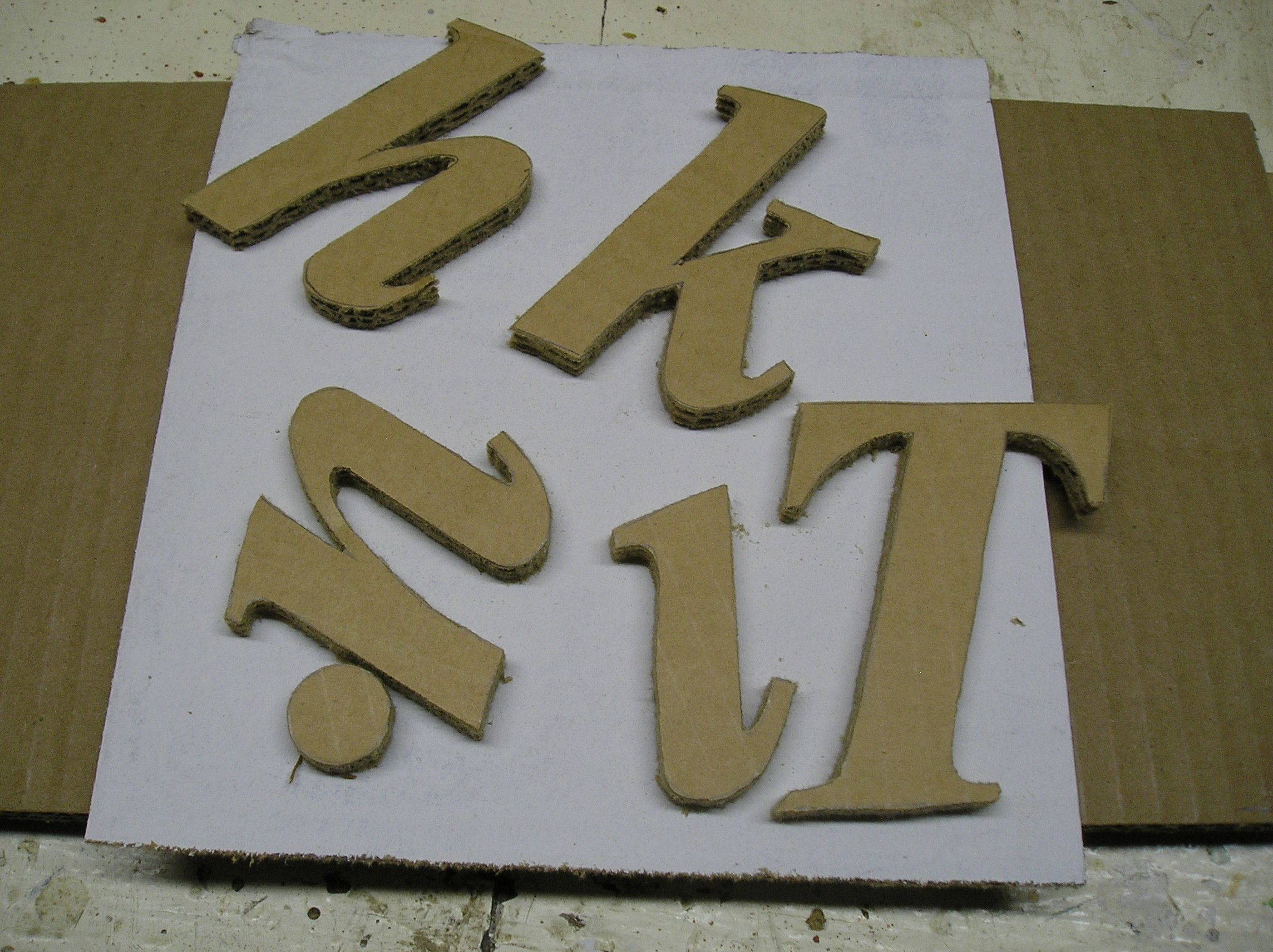 Make Signs Out of Cardboard! : 11 Steps (with Pictures) - Instructables