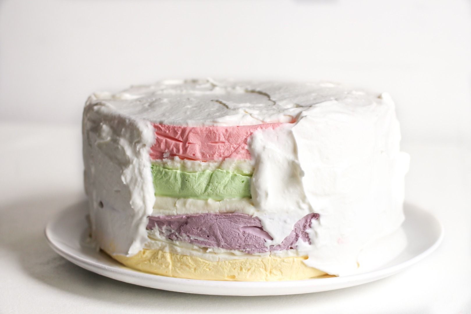 Rainbow Ice Cream Cake Recipe : 15 Steps (with Pictures) - Instructables