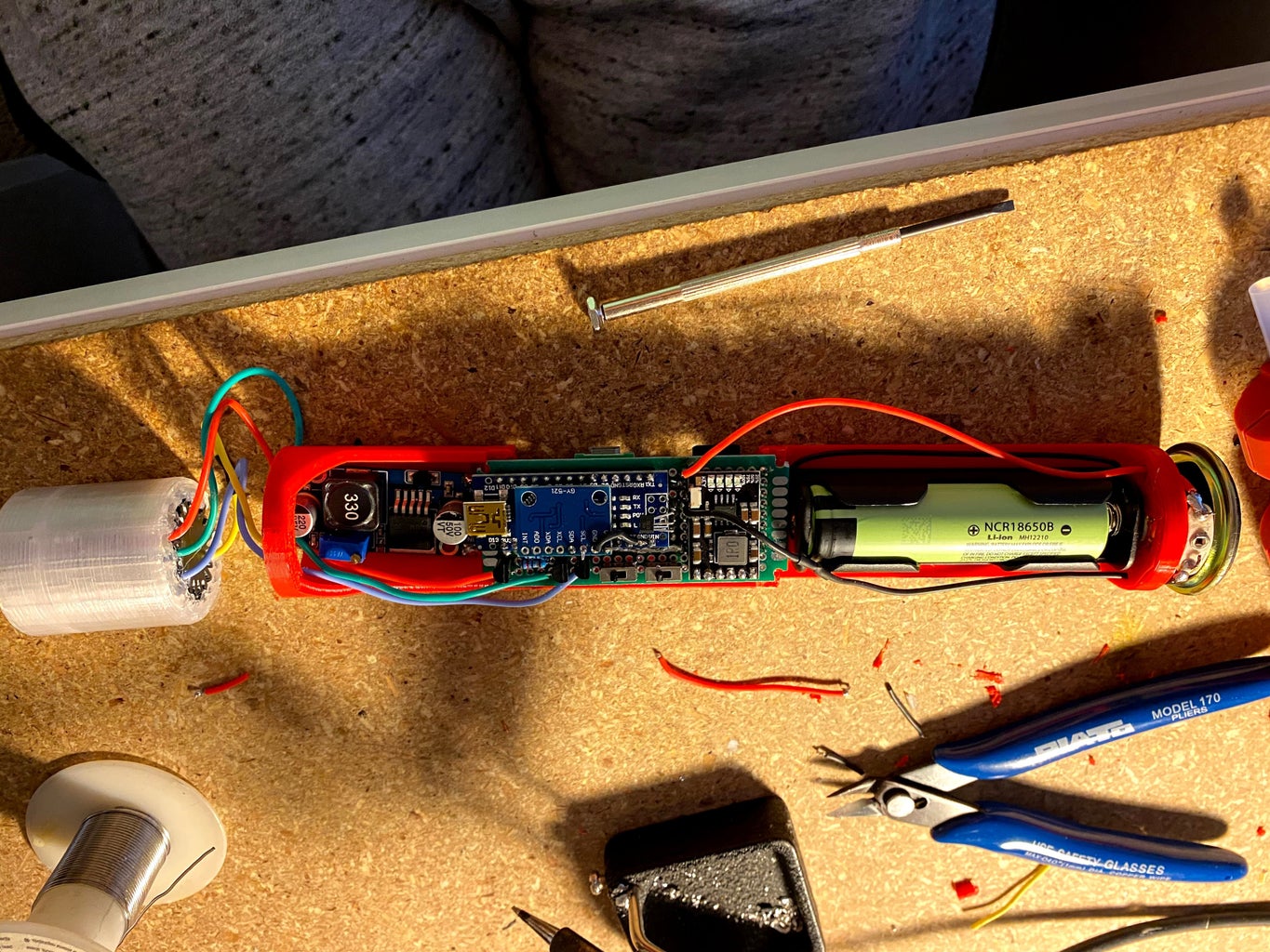 Arduino Powered Rgb Lightsaber With Sound Effects And Flash On Clash 6 Steps With Pictures