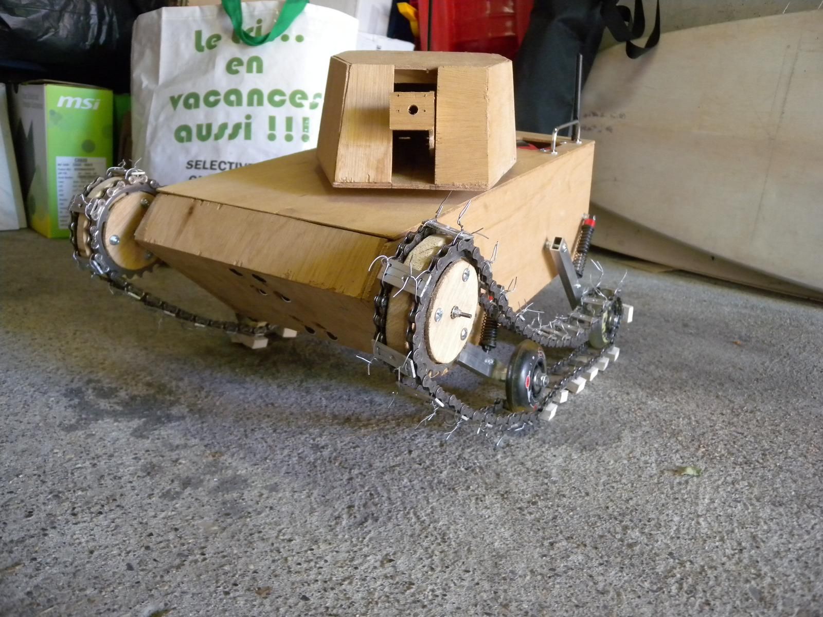 Biting Obstacles Autonomous Robot « Sanglier » (boar) : 8 Steps (with ...