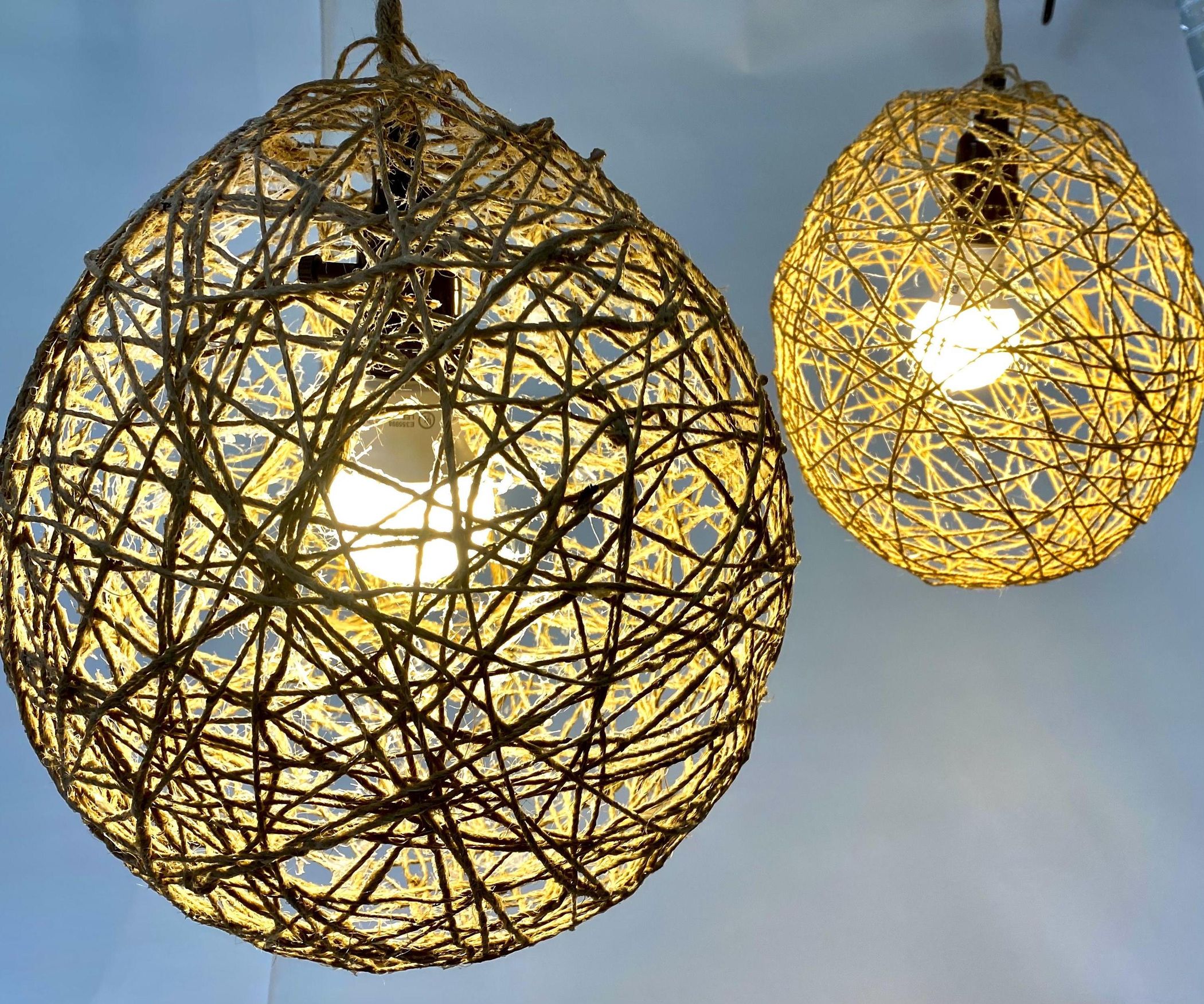 String Pendant Lights (as Seen on "Making It") : 8 Steps (with Pictures ...