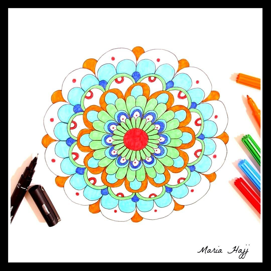 Basic and Simple Mandala Design Tutorial : 8 Steps (with Pictures ...