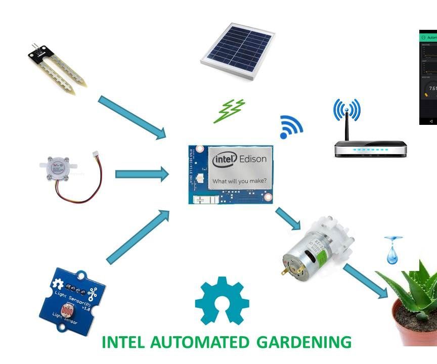 Intel Automated Gardening System : 16 Steps (with Pictures) - Instructables