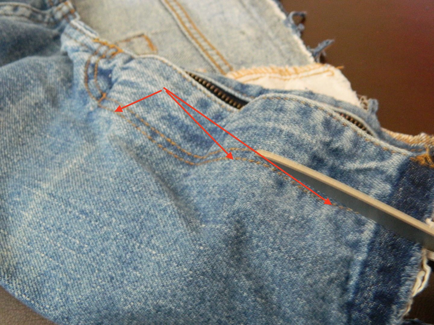 Deconstructing a Pair of Jeans With the Least Amount of Waste : 13 ...