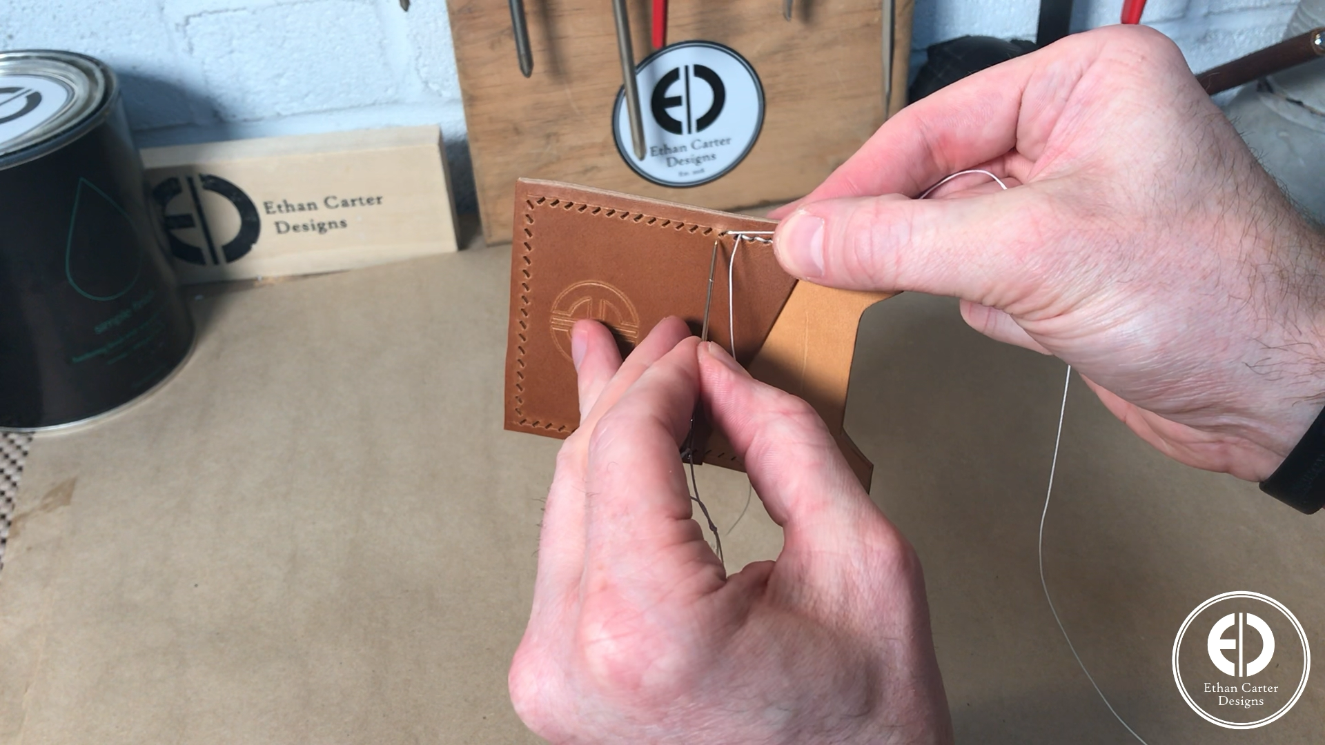 Leather Stitching: How-To Three Ways : 4 Steps (with Pictures ...