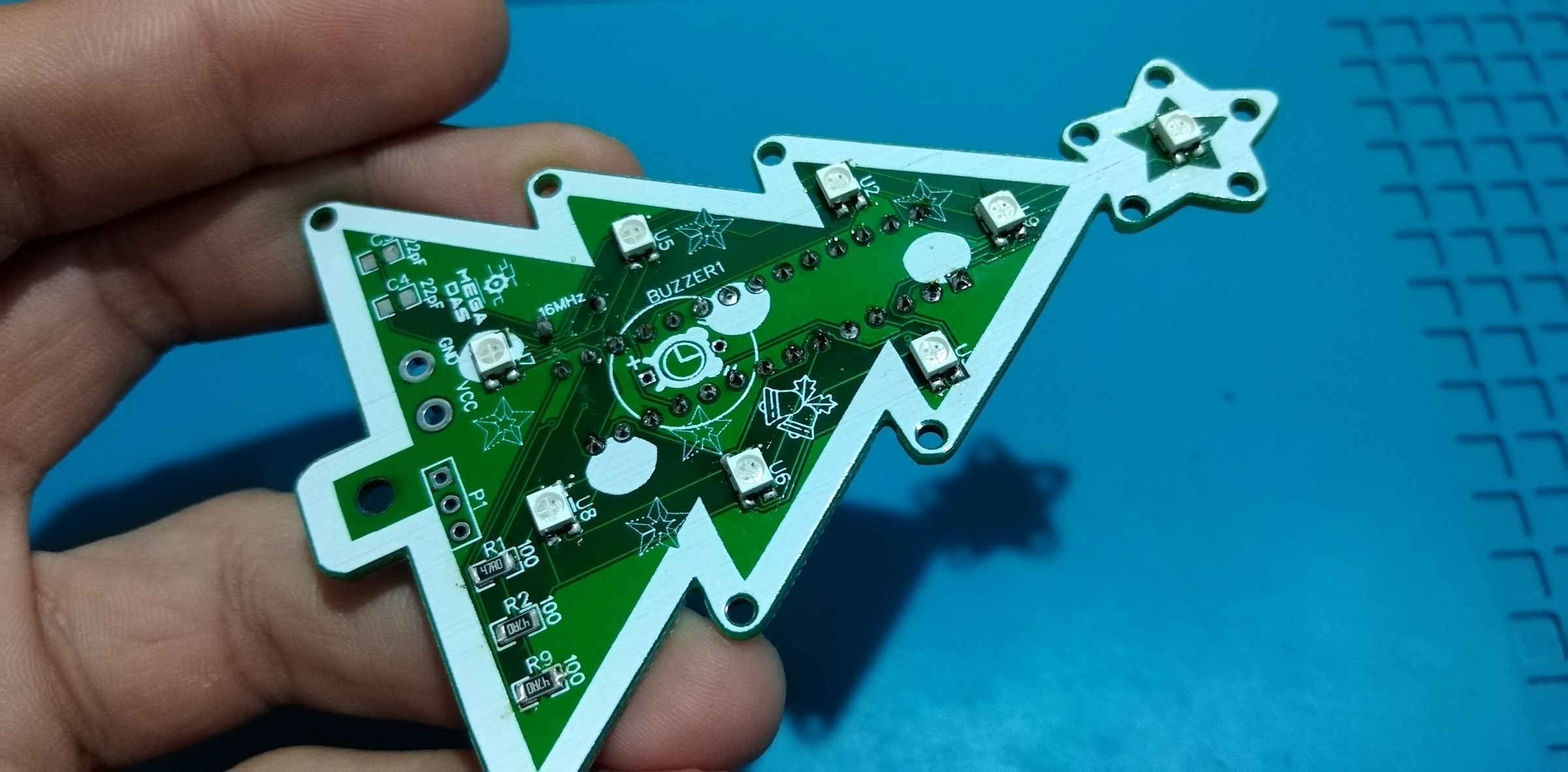 Christmas tree with arduino uno - Share Project - PCBWay