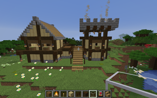 How to Build a Medieval House in Minecraft : 11 Steps - Instructables