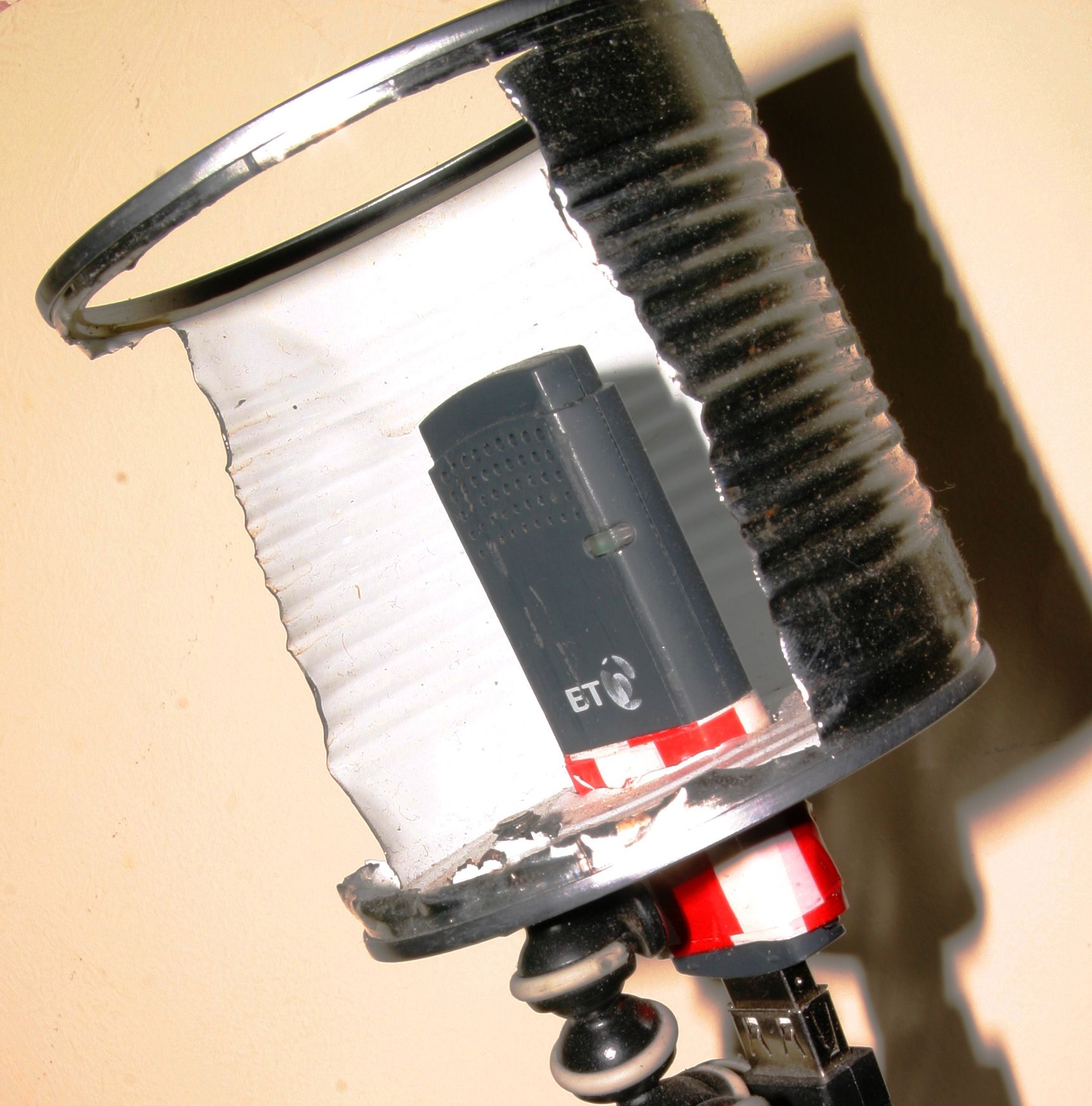 Quick and Dirty USB Wifi Dongle Waveguide : 4 Steps (with Pictures ...