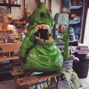 Life Size Slimer Halloween Replica : 11 Steps (with Pictures ...