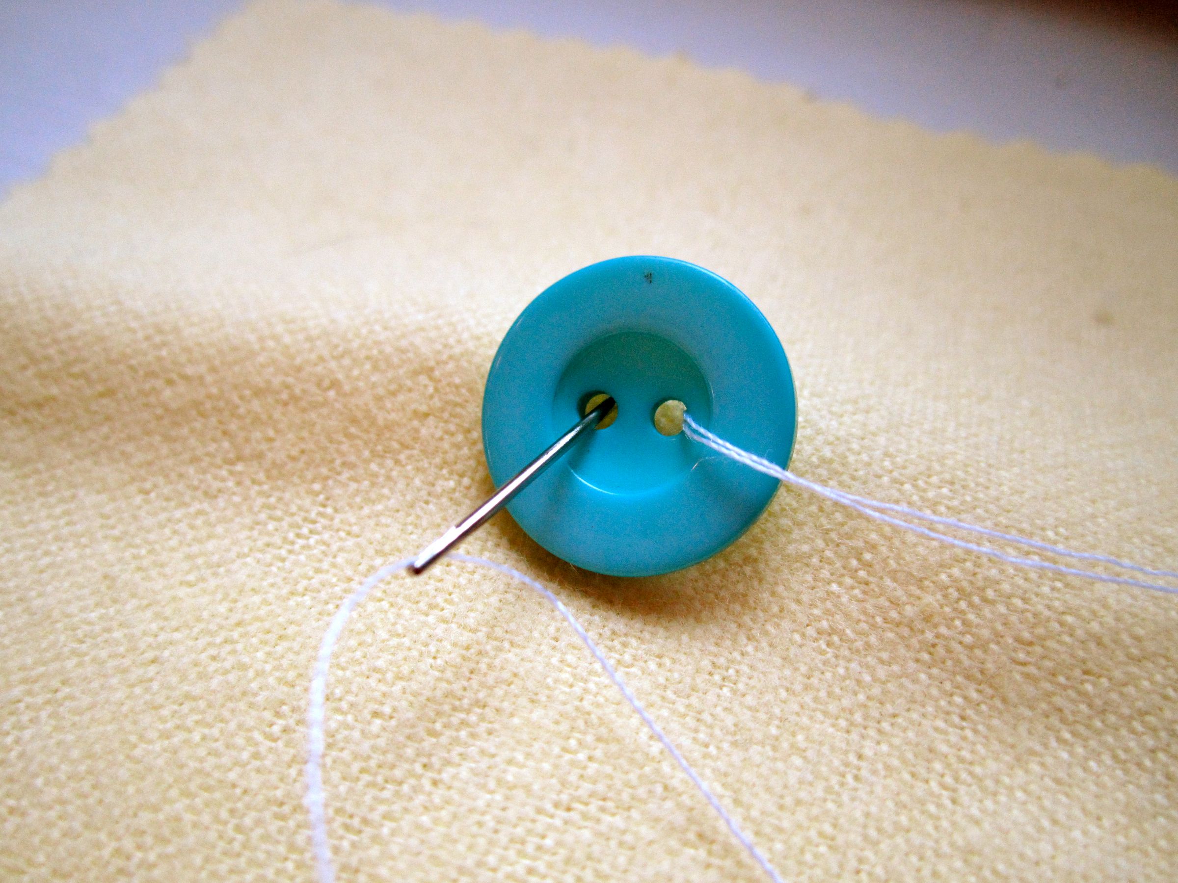 How to Sew on a Button! : 10 Steps (with Pictures) - Instructables