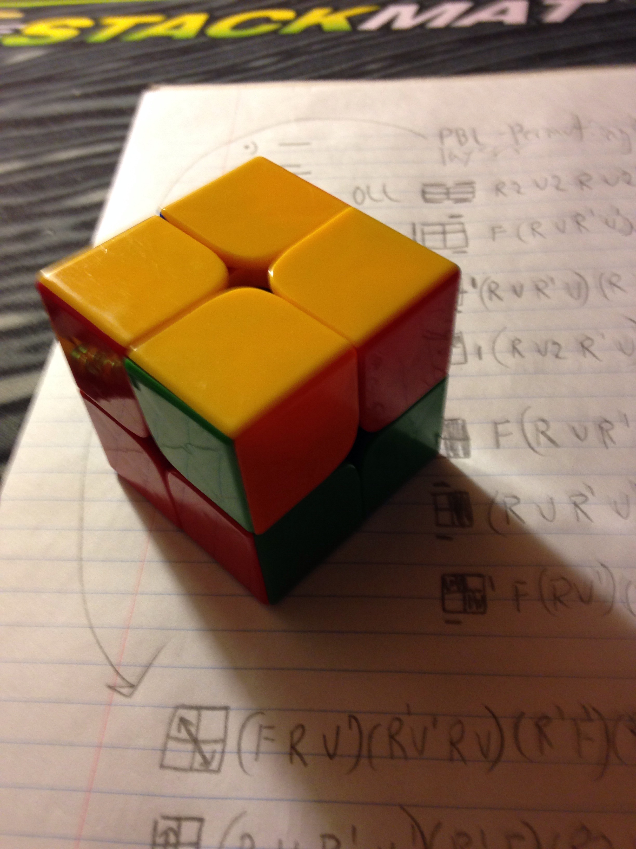 ADVANCED 2x2 Ortega Method : 4 Steps - Instructables