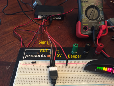 Reverse Engineered Bumper Sensor Campsite Security Alarm : 8 Steps ...
