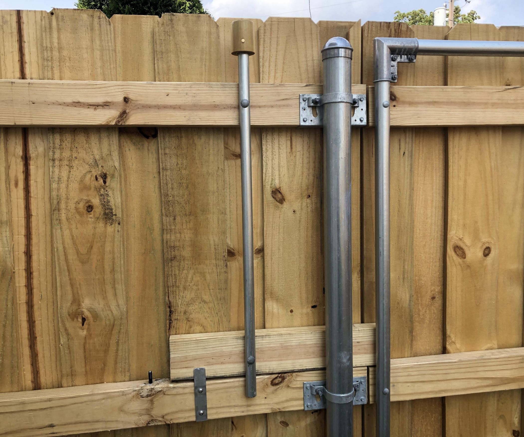 Concealed Gate and Pivoting Slide Bolt : 10 Steps (with Pictures ...