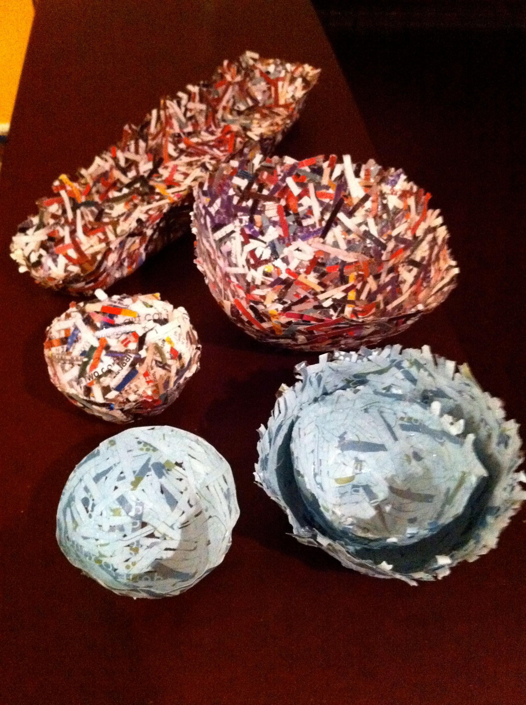 Decorative Bowls From Recycled Paper : 7 Steps - Instructables