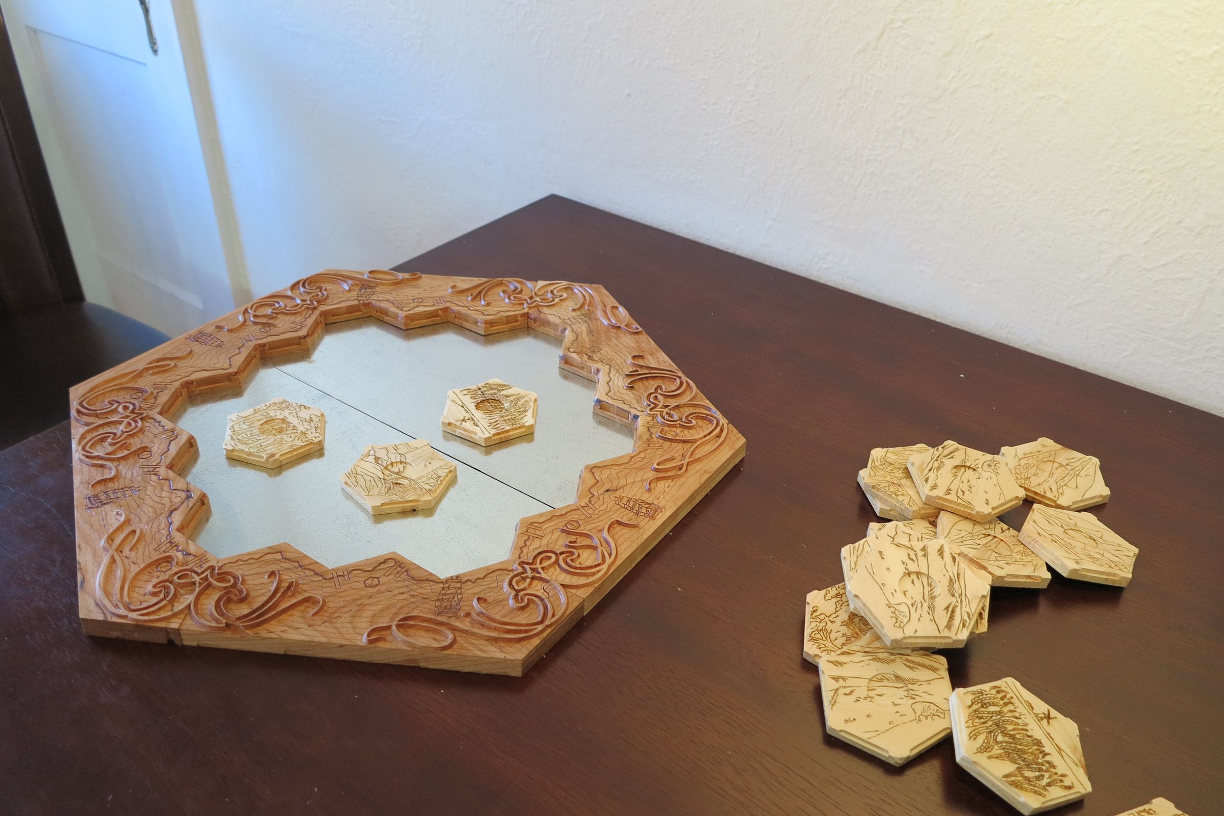 Wall Mountable Board Game Design for CNC Mill : 15 Steps (with Pictures ...