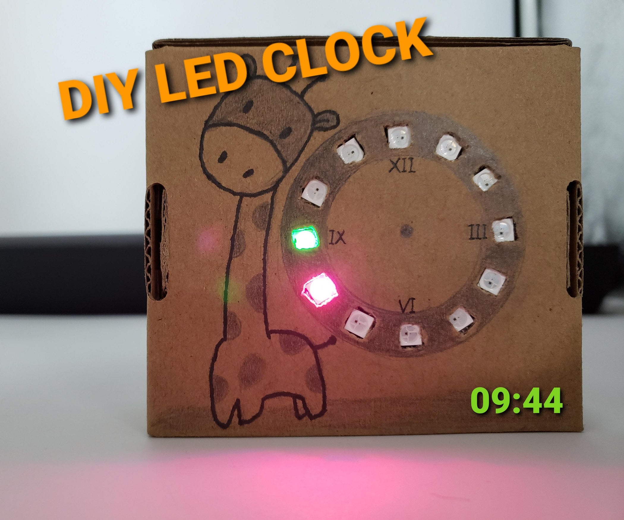 ESP32 Wifi Clock With WS2812 : 8 Steps (with Pictures) - Instructables