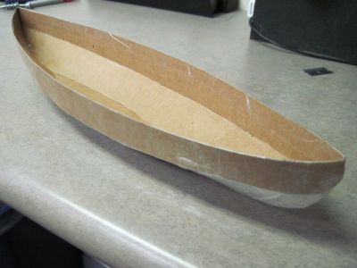 How to Make a Cardboard Canoe for Your Kids in the Pool : 5 Steps (with ...