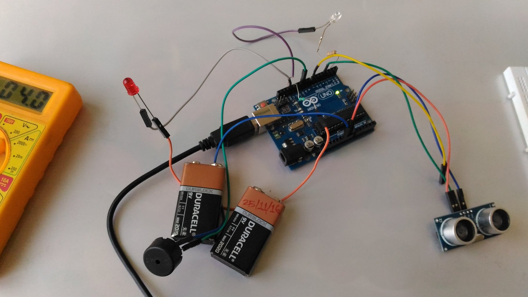 How To Make Arduino Based Collision Detection Warning System 6 Steps