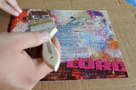 Mod Podge a Puzzle : 5 Steps (with Pictures) - Instructables