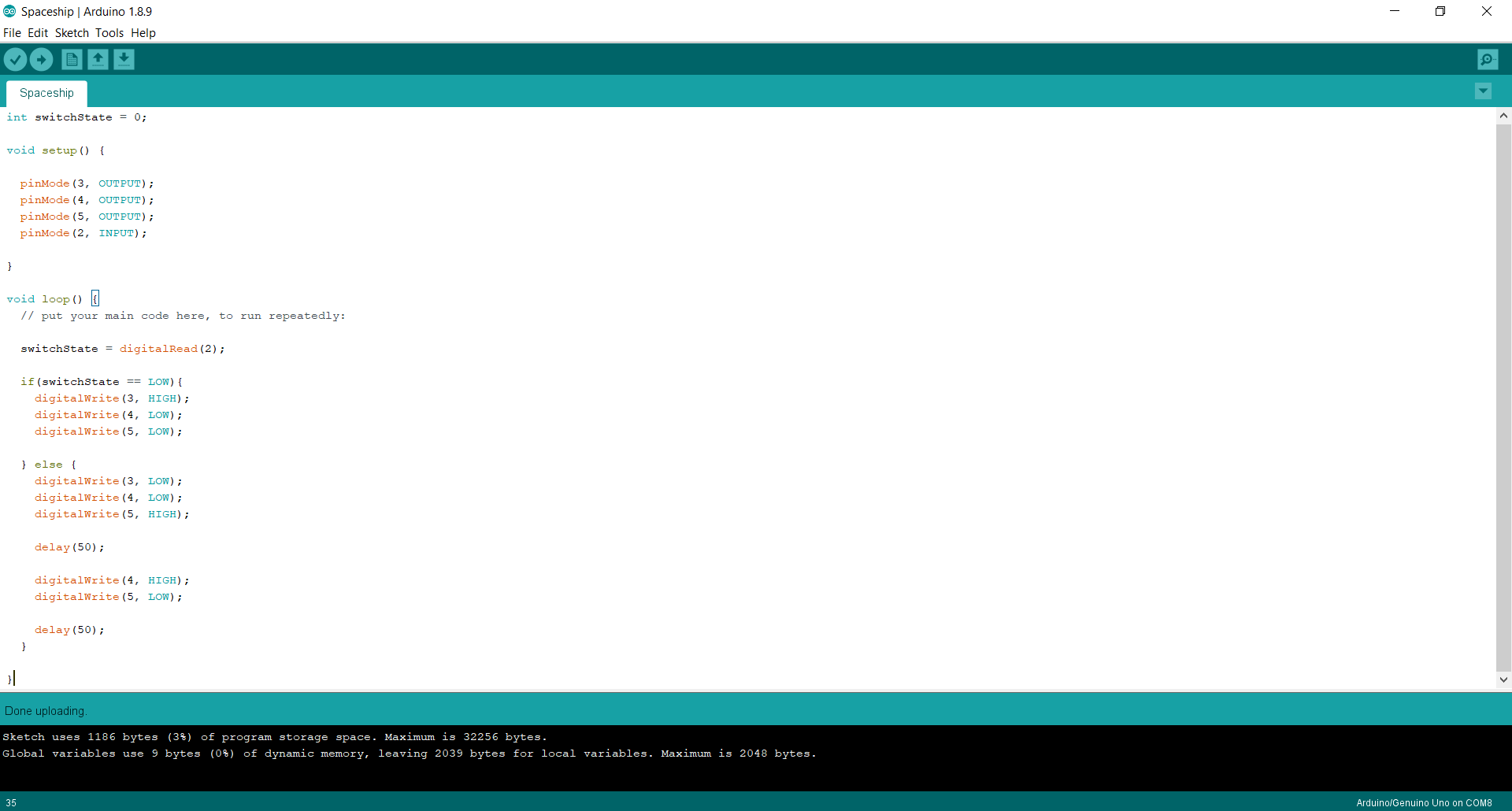 Arduino Spaceship Interface : 3 Steps - Instructables