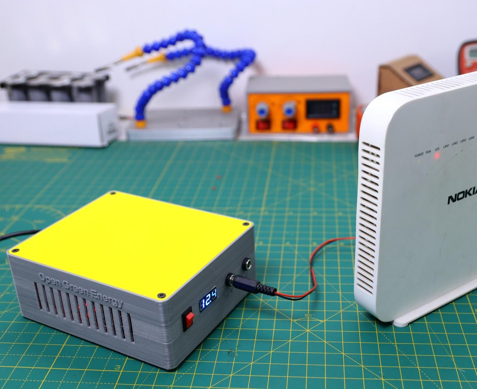 DIY Mini UPS for WiFi Router V5.0 : 18 Steps (with Pictures ...