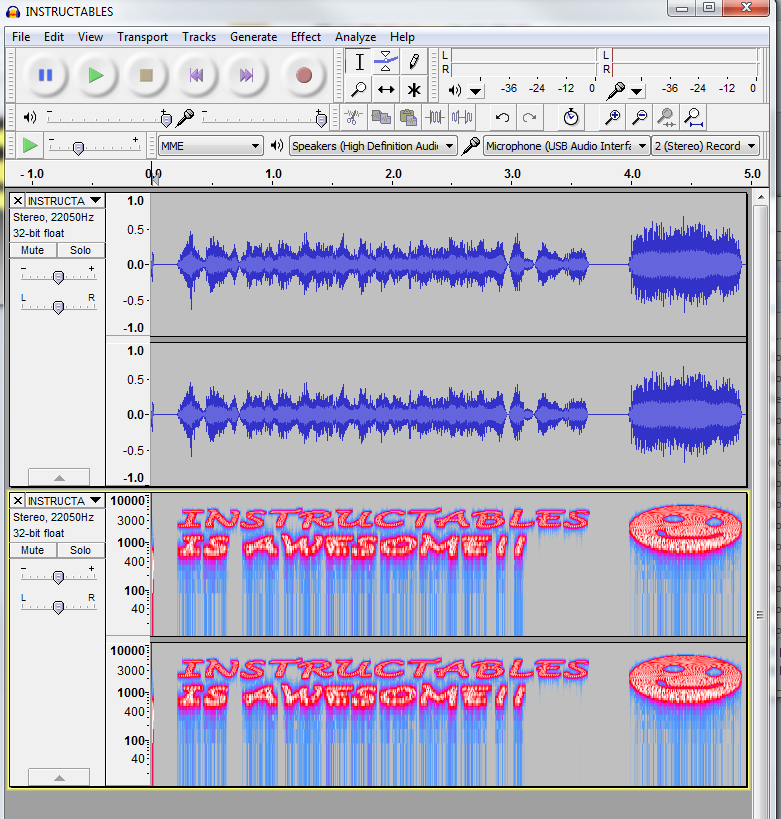 Secret Message in Audio : 3 Steps (with Pictures) - Instructables