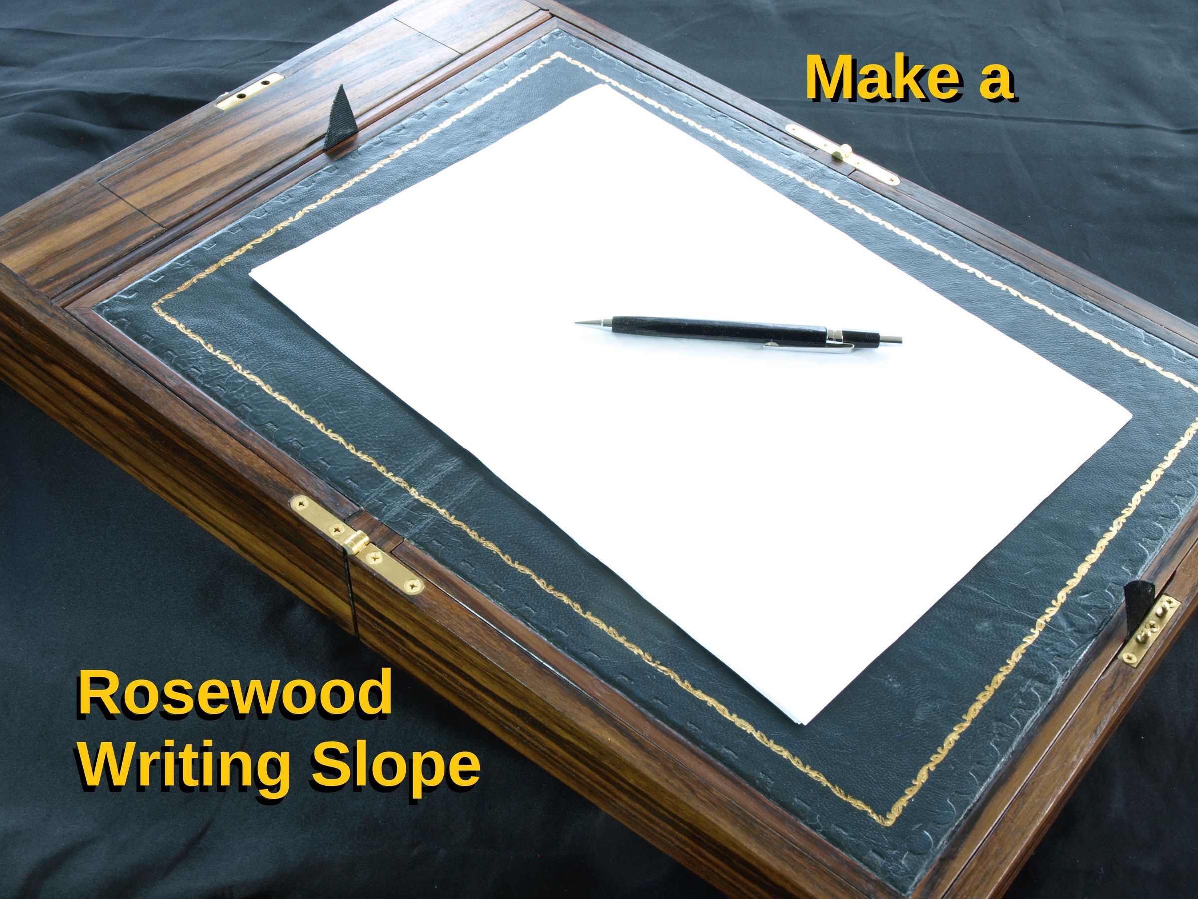 Writing Slope Box : 13 Steps (with Pictures) - Instructables