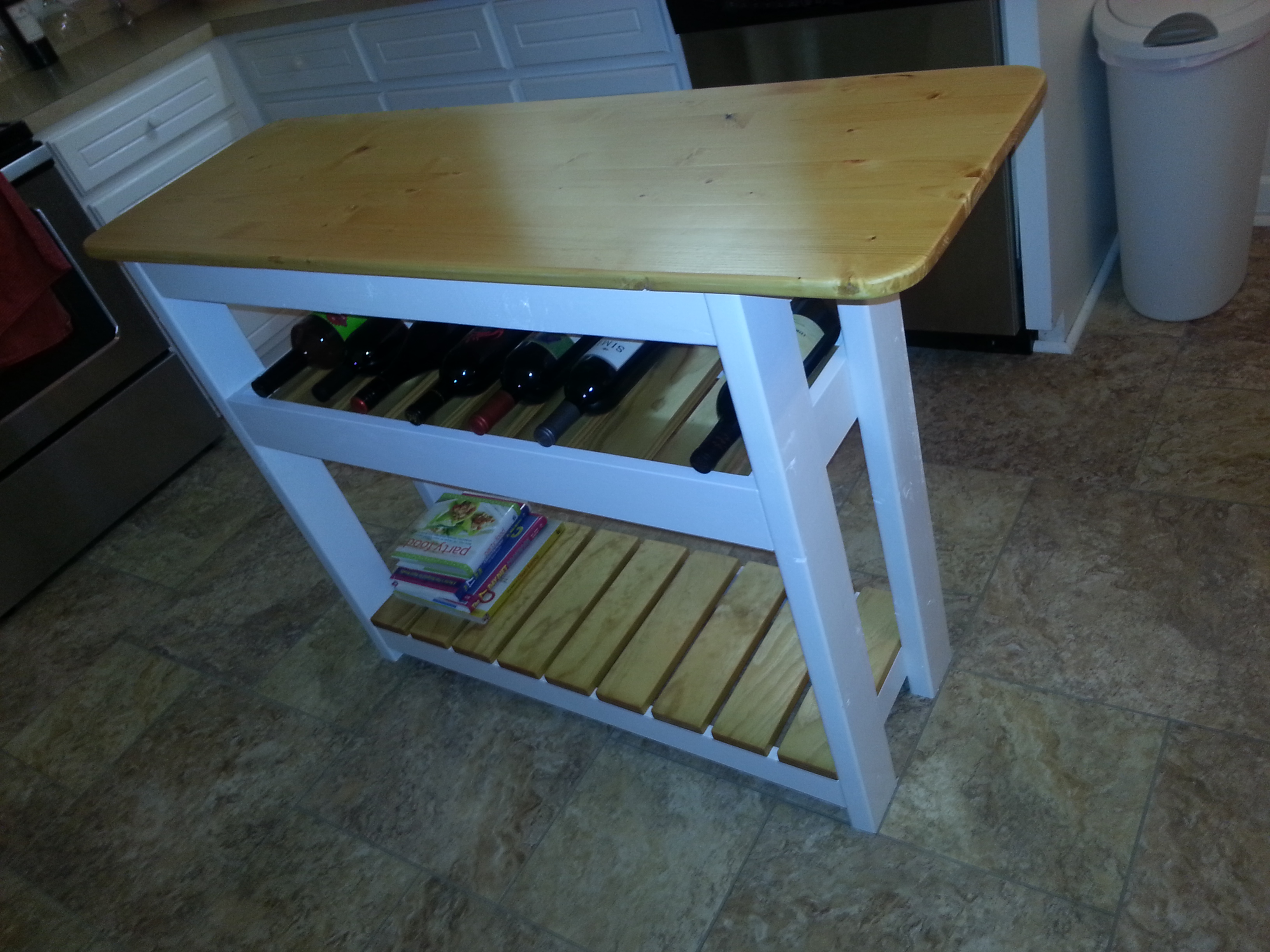 KITCHEN ISLAND / WINE RACK : 11 Steps (with Pictures) - Instructables