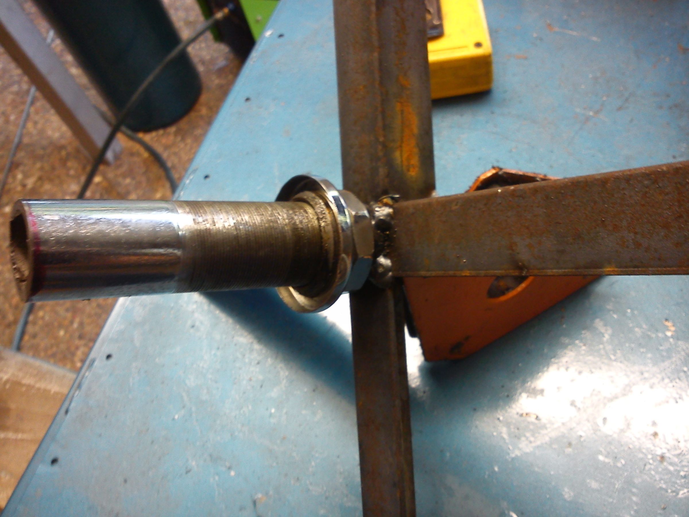 Making Wide Bike Wheel Hubs and Joining Them to Car Rims! : 6 Steps ...