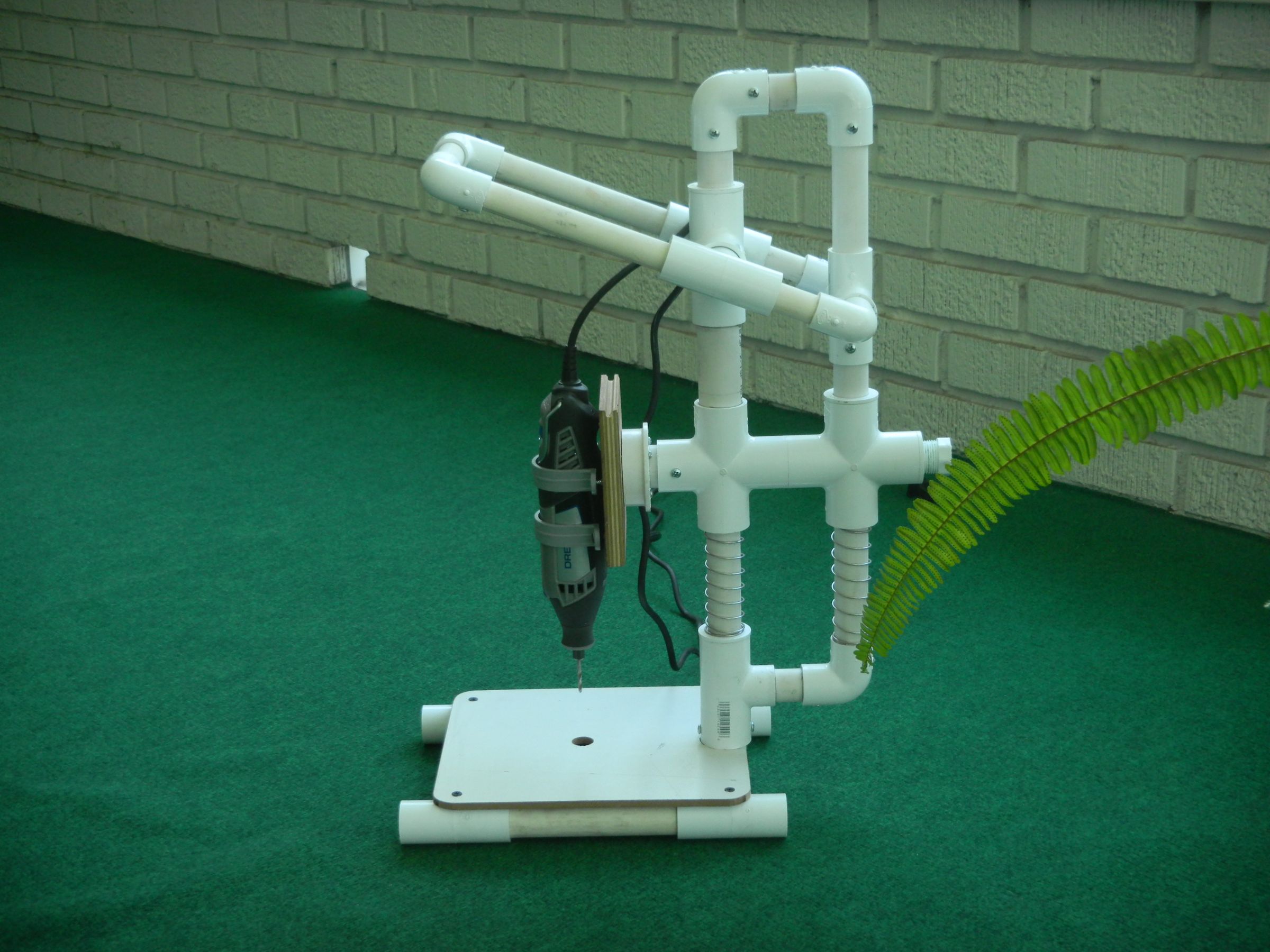 PVC Dremel Drill Press : 9 Steps (with Pictures) - Instructables