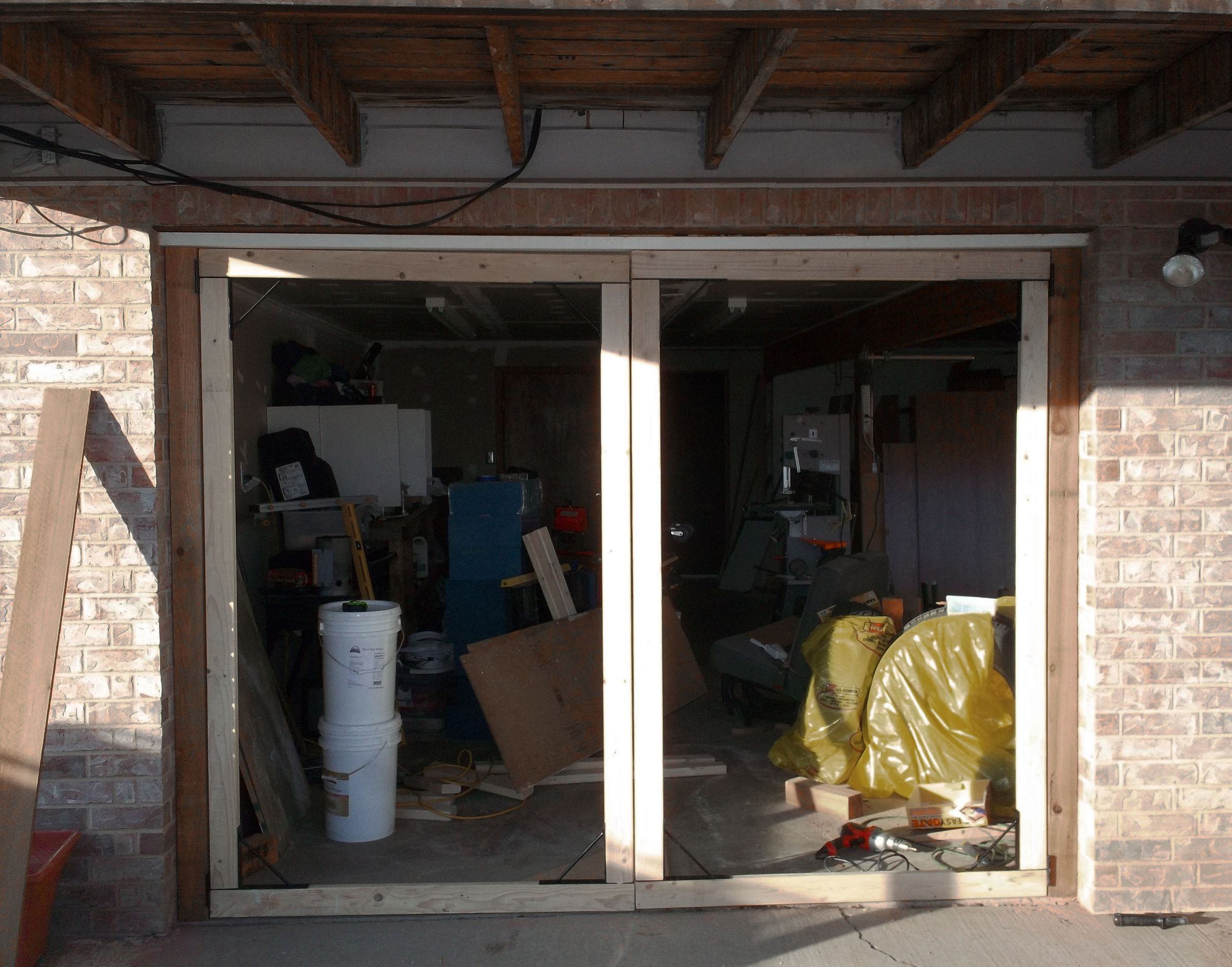 Homemade "Carriage House" Garage Doors : 14 Steps (with Pictures ...