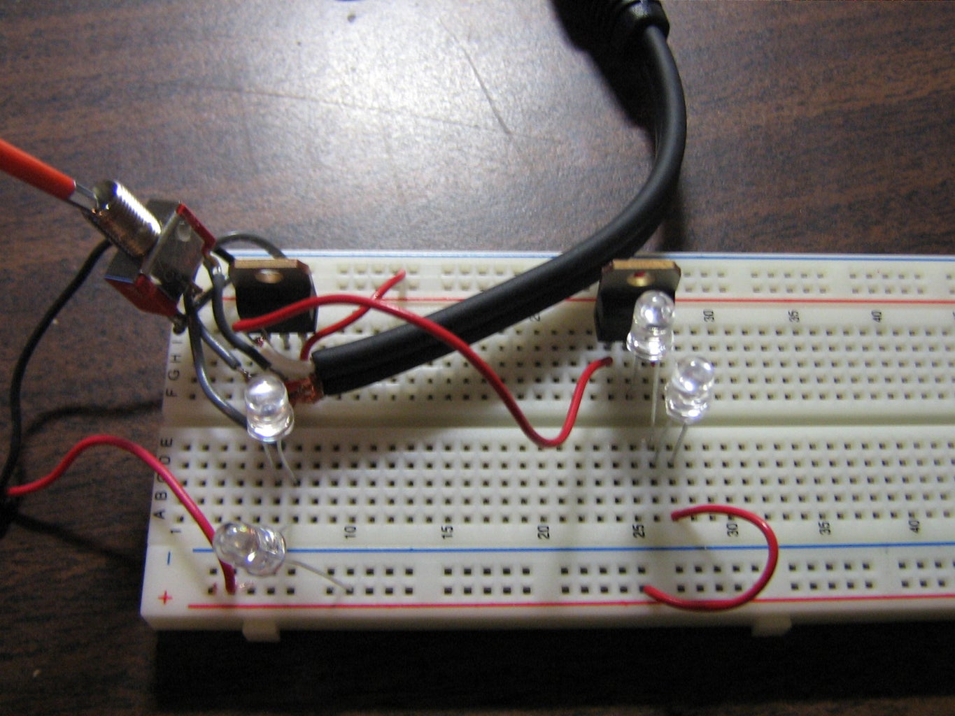 Blinking Leds To Music 6 Steps Instructables