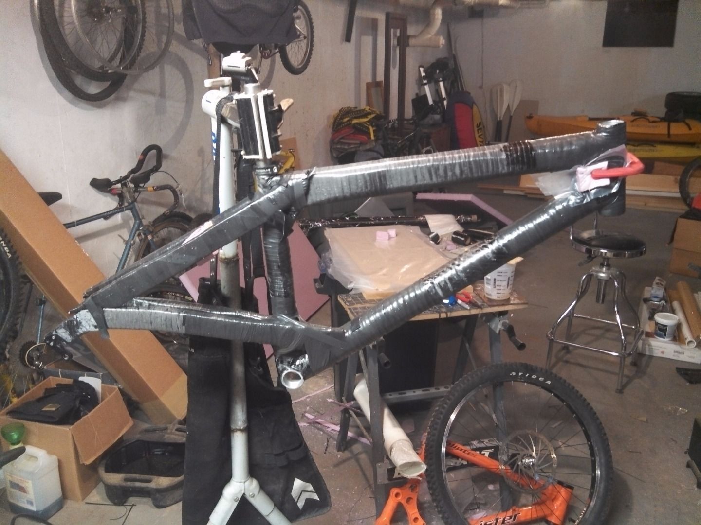 Homemade Carbon Fiber Mountain Bike : 5 Steps (with Pictures ...