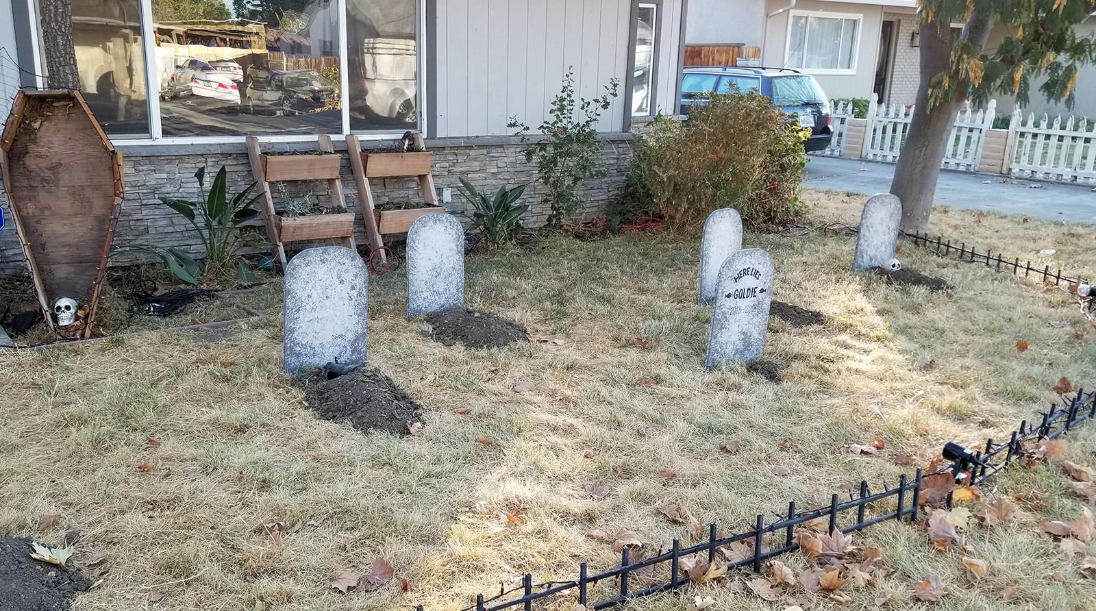 Making a Plywood Gravestone for Halloween : 9 Steps (with Pictures ...