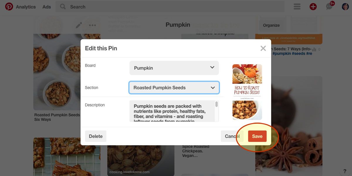 How to Organize Your Pinterest Boards Into Sections : 7 Steps ...