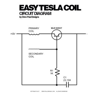 Easy Tesla Coil! : 6 Steps (with Pictures) - Instructables